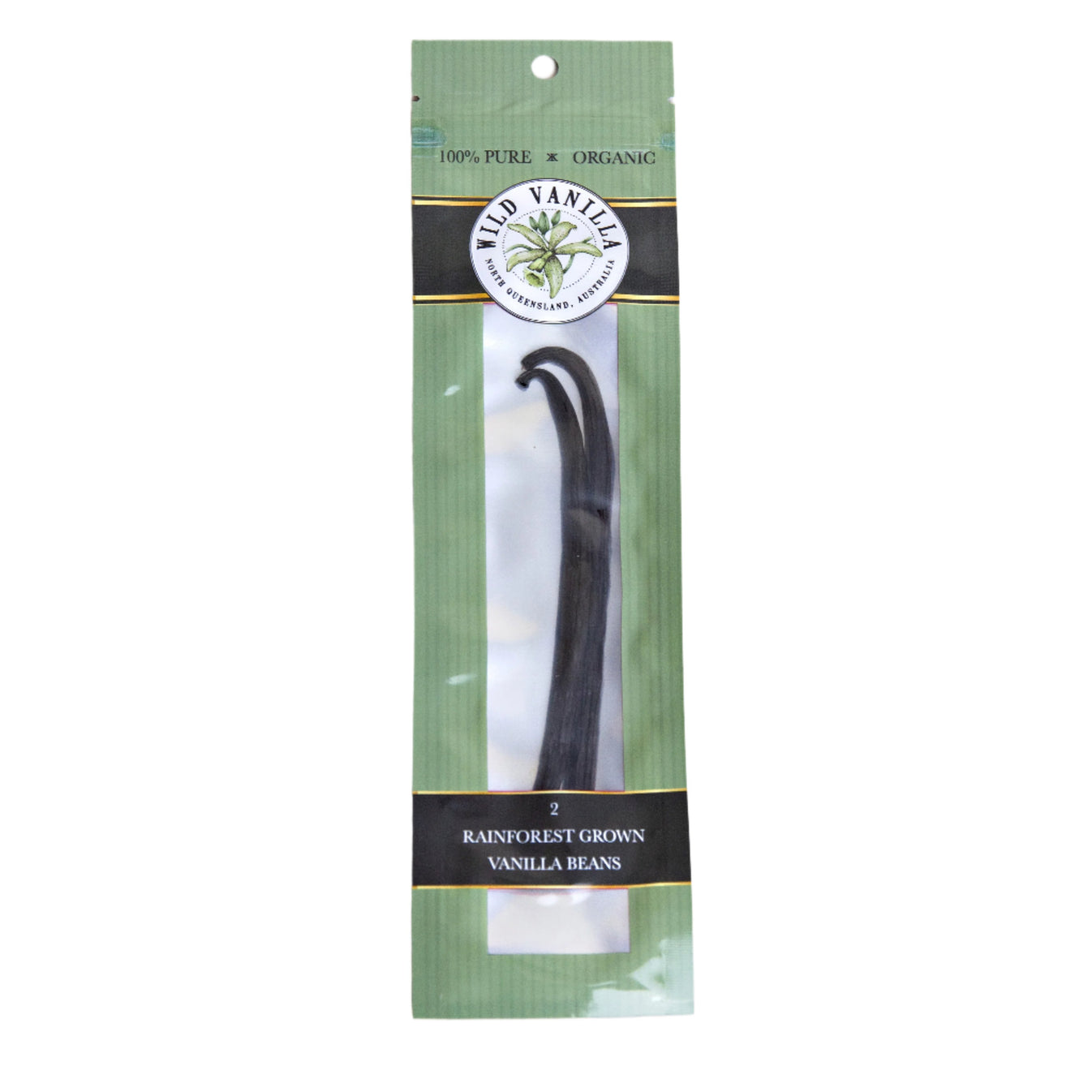 Wild Vanilla Rainforest Grown Australian Vanilla Beans